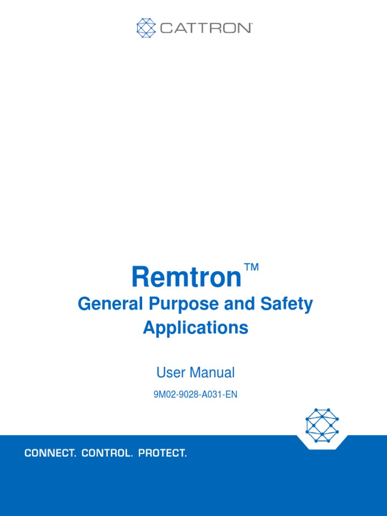 Remtron General Purpose User Manual en | PDF | Radio | Radio Wave