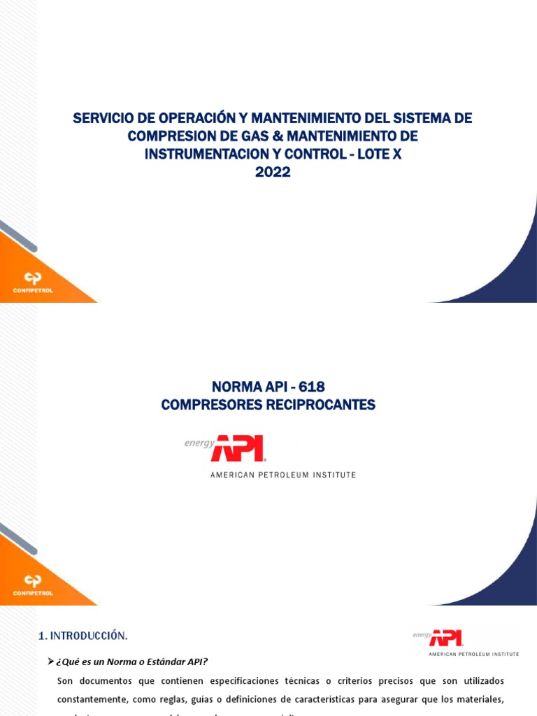 Presentación API 618 | PDF