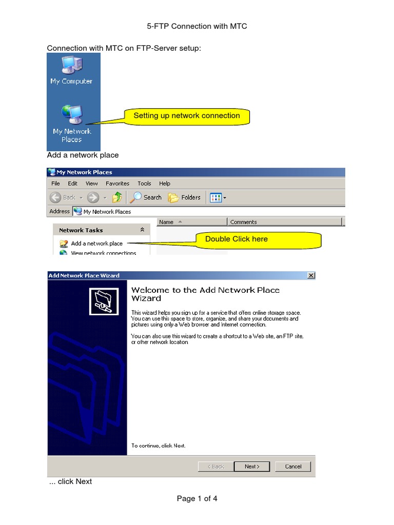 5-FTP Connection With MTC | PDF