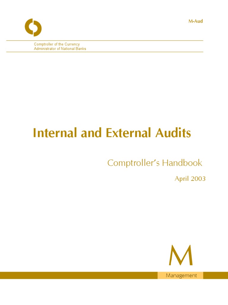 Internal and External Audits Handbook | PDF | Internal Audit | Audit ...