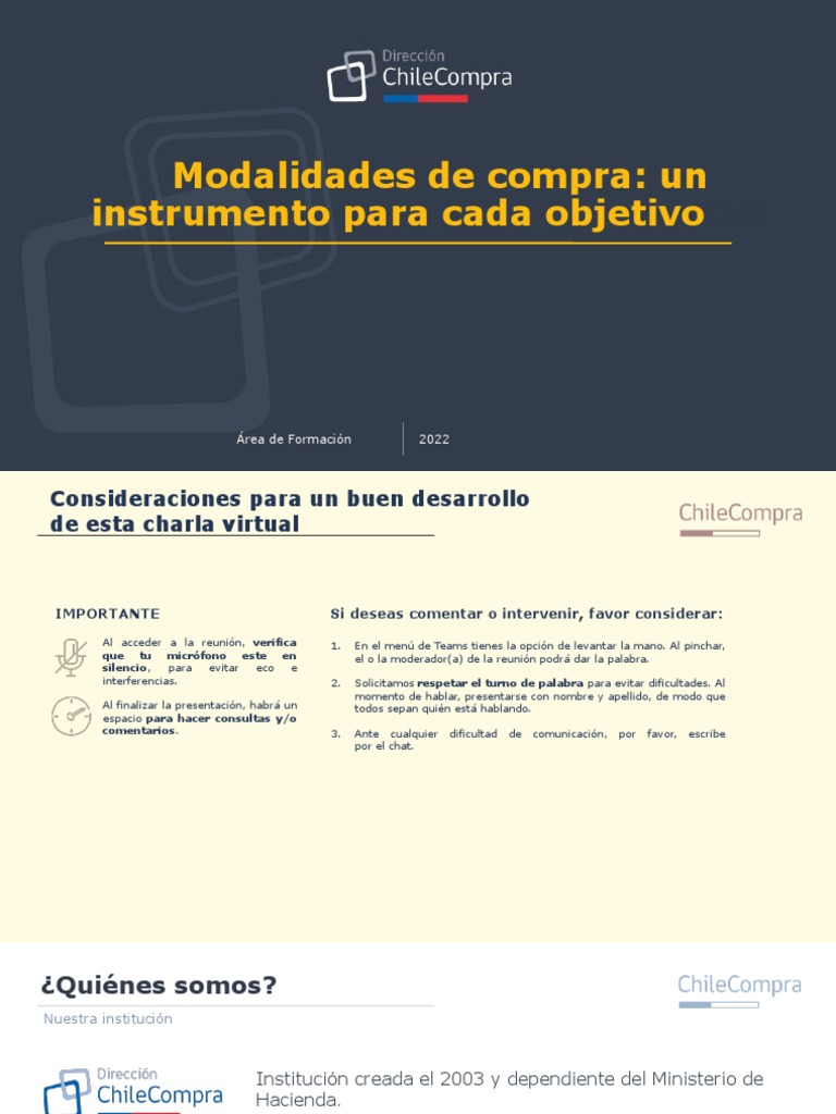 COMPRADOR.+Modalidades+de+compra.+un+instrumento+para+cada+objetivo | PDF