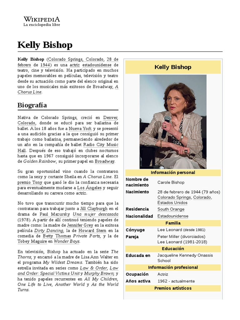 Kelly Bishop | PDF