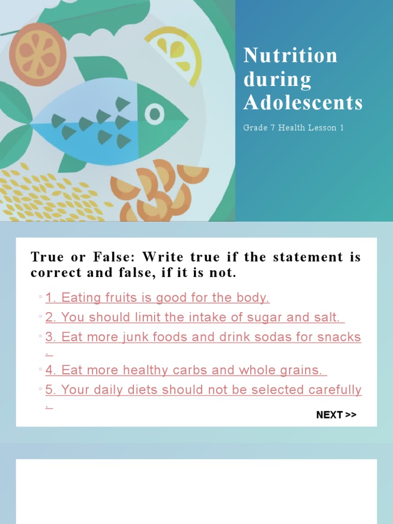 Nutrition During Adolescents | PDF | Foods | Carbohydrates