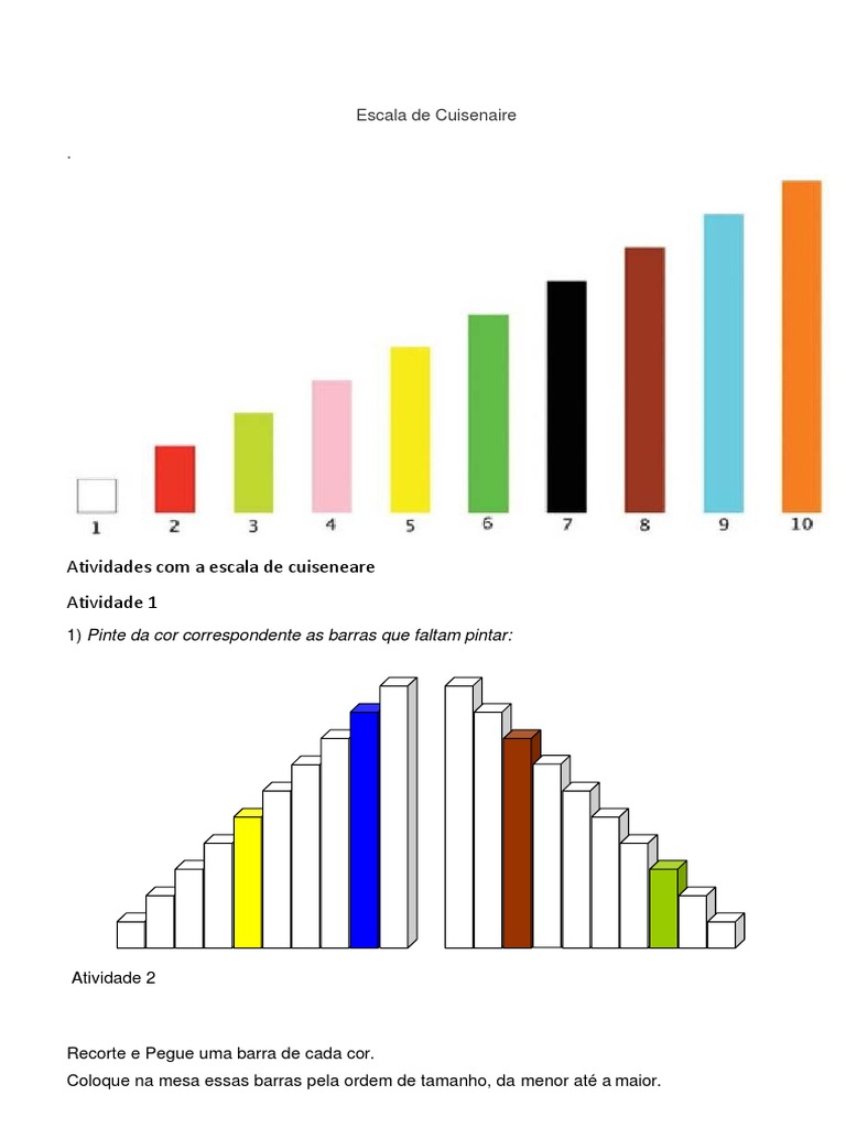 Escala de Cuisenaire | PDF