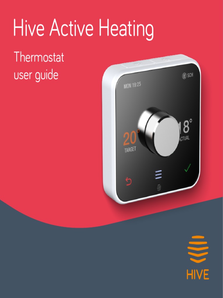 Hive Active Heating Installation Guide | PDF | Thermostat | Water Heating