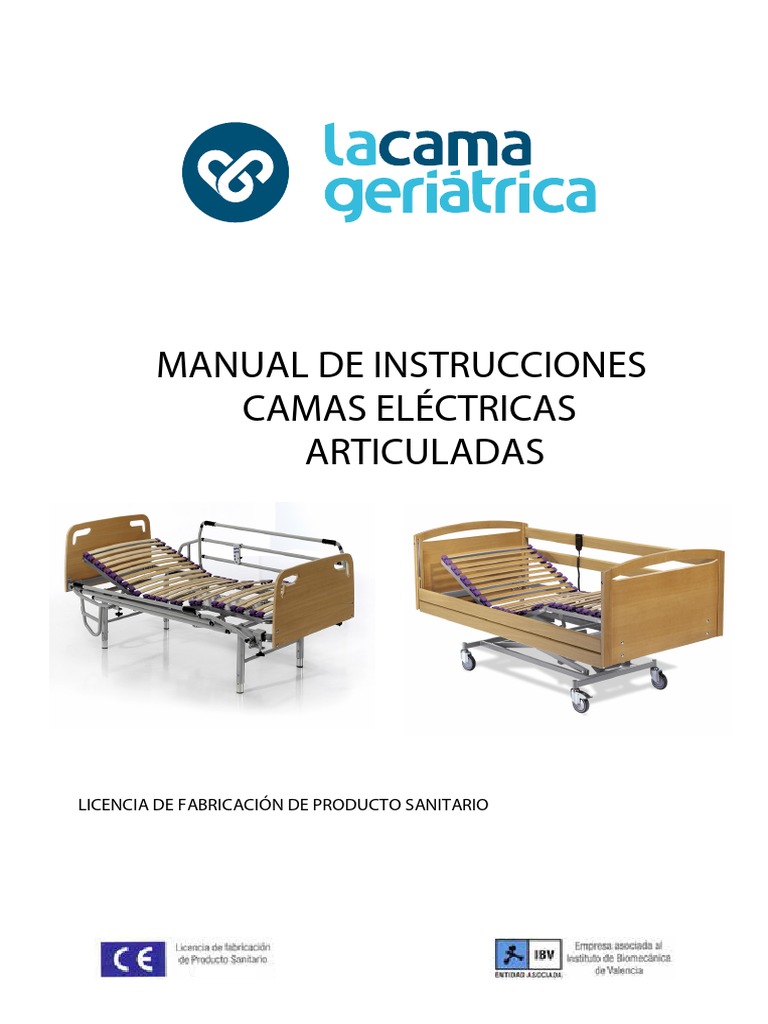 Manual de Instrucciones de Camas Electricas Articuladas | PDF | Transmisor | Radio