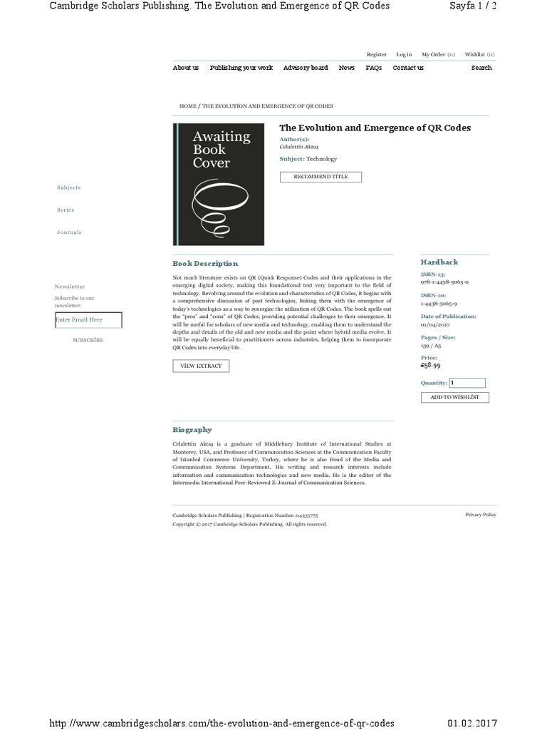 The Evolution and Emergence of QR Codes PDF Free | PDF | Qr Code ...