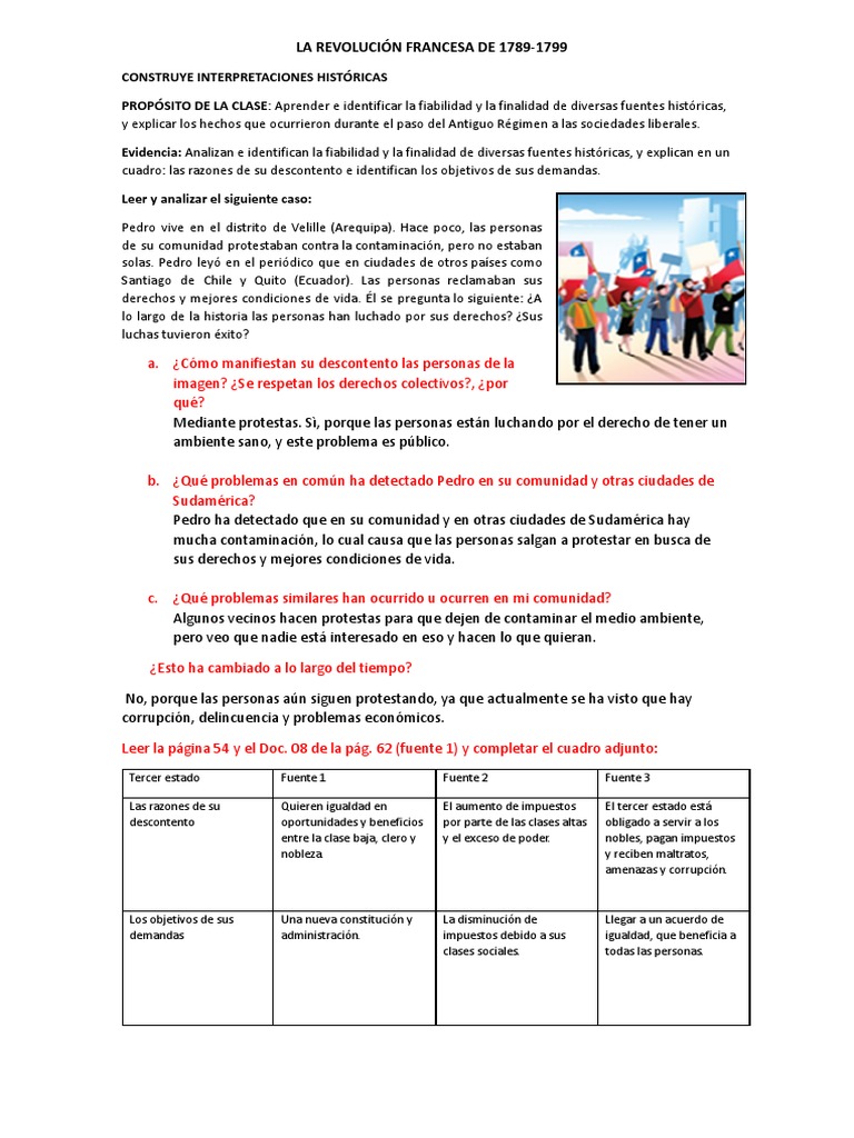 La Revolución Francesa de 1789 | PDF | revolución Francesa | Impuestos