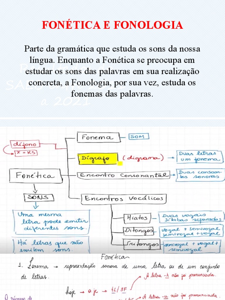 Aula Fonética e Fonologia | PDF