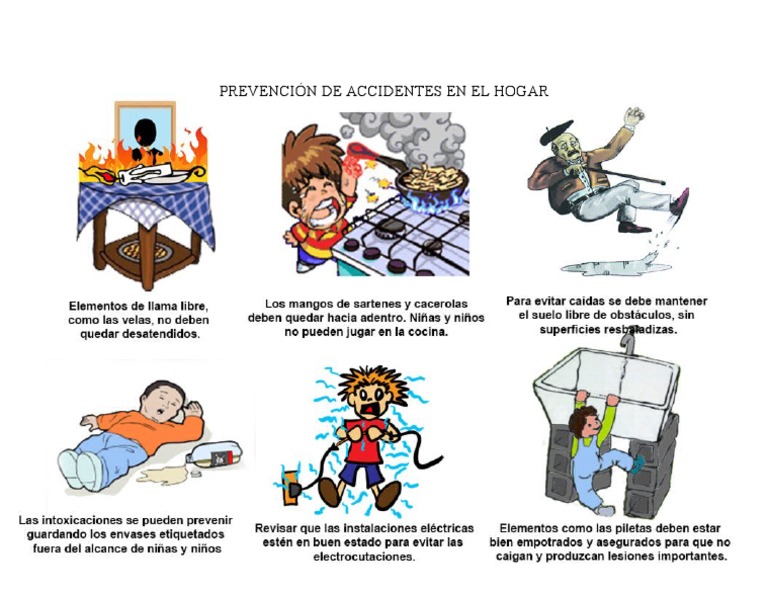 Prevención De Accidentes En El Hogar Pdf