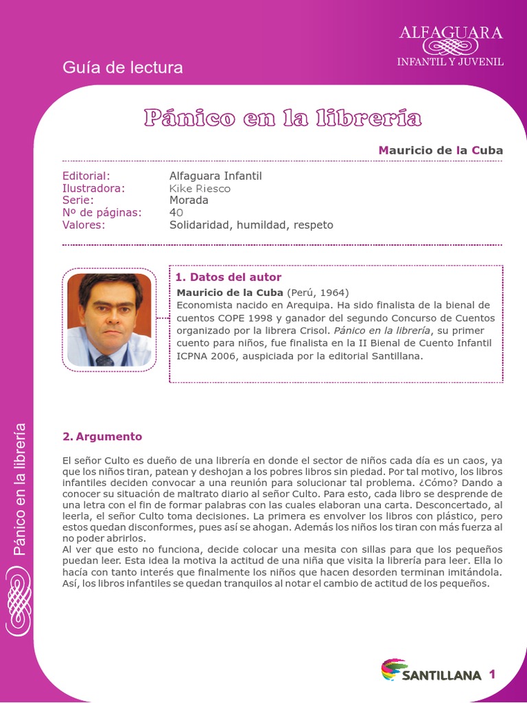 Pánico en La Librería | PDF