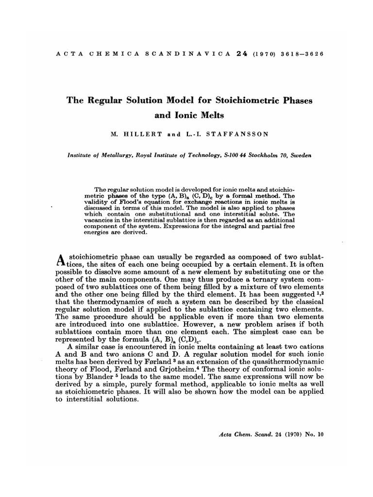 1970-Hillert-The regular Solution for stoichiometric Phases and Ionic ...