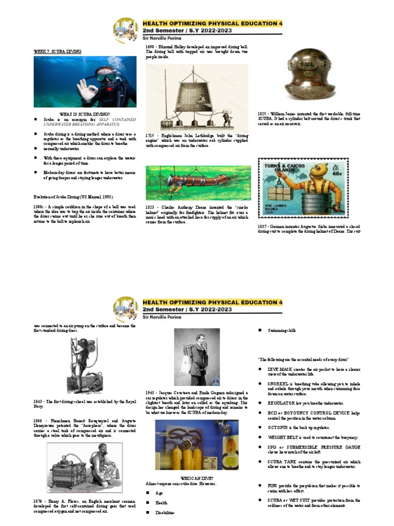 Reviewer For Hope 4finals | PDF | Scuba Diving | Hiking