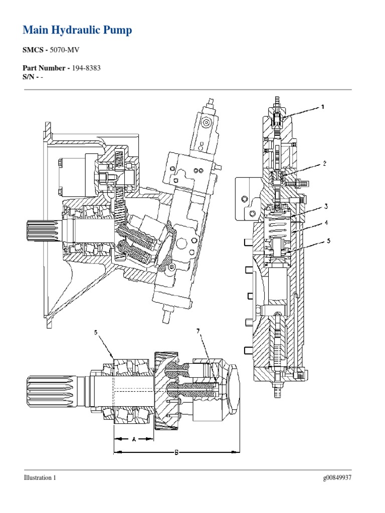 The Increased Strength of The Gear in The Main Hydraulic Pump Improves Durability | PDF | Pump ...