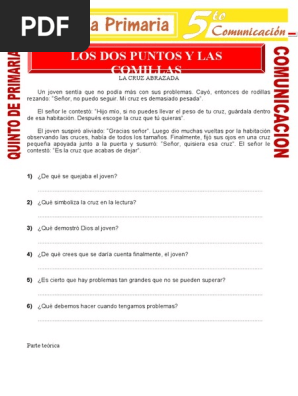 Hojas De Trabajo De Comillas Para Quinto Grado