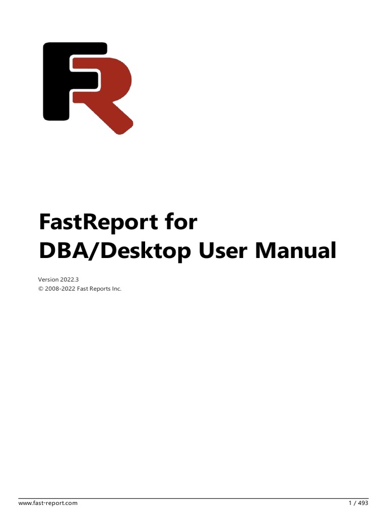Manual FastReport | PDF | Computing | Software Engineering