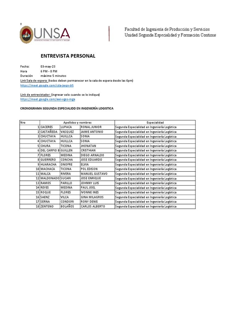 Cronograma Seil | PDF