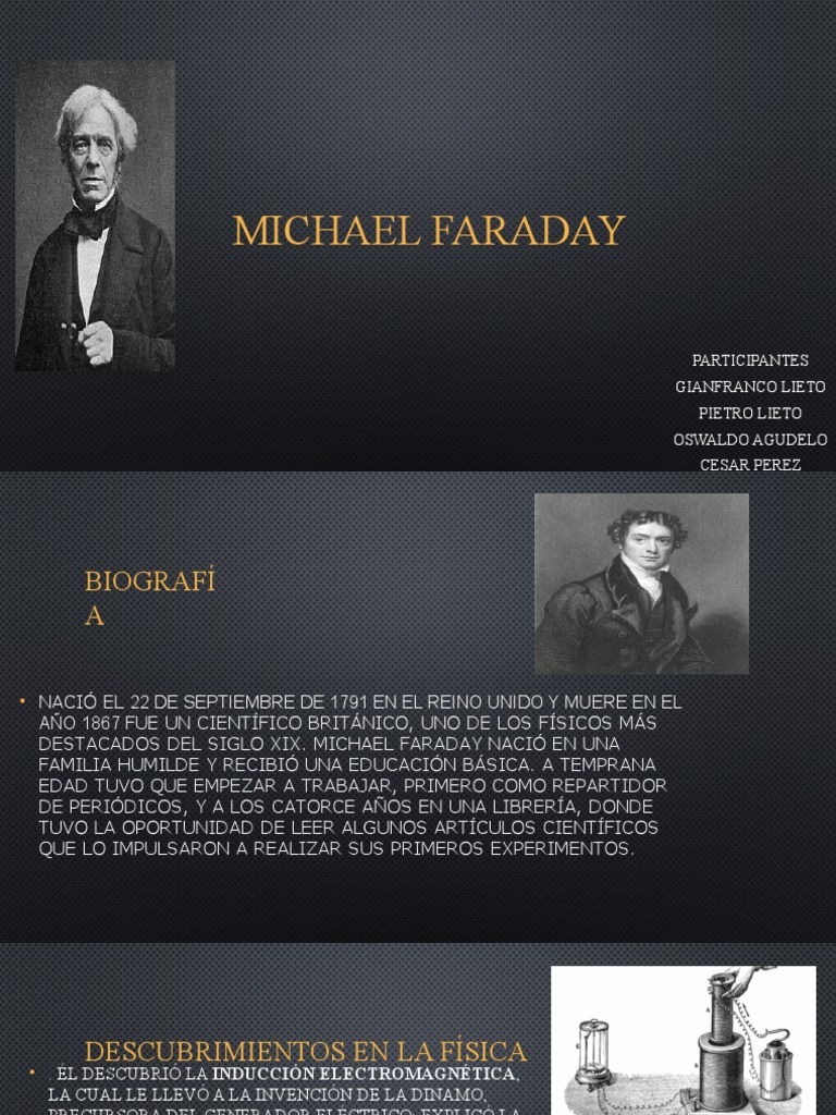 Michael Faraday | PDF
