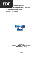 Qué Es La Interfaz de Word | PDF | Microsoft Word | Interfaces gráficas de usuario