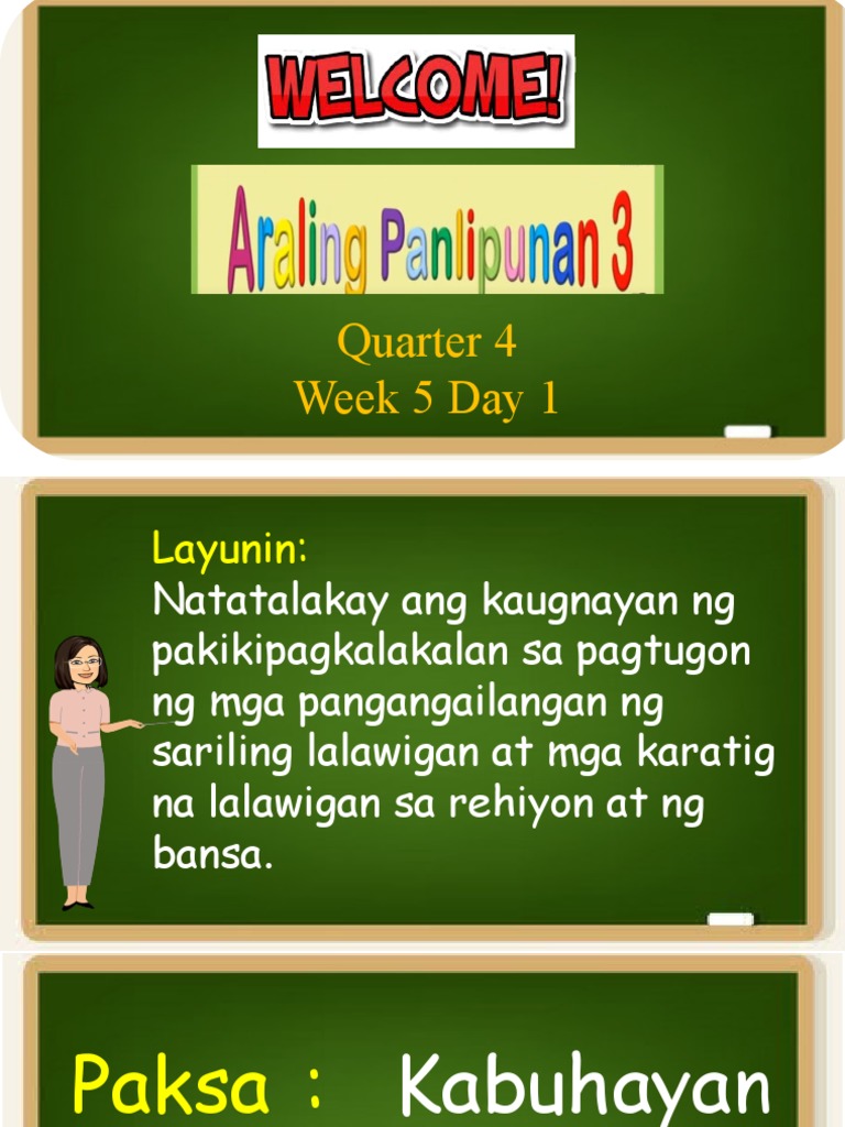 Quarter 4 Week 5 Day 1 | PDF