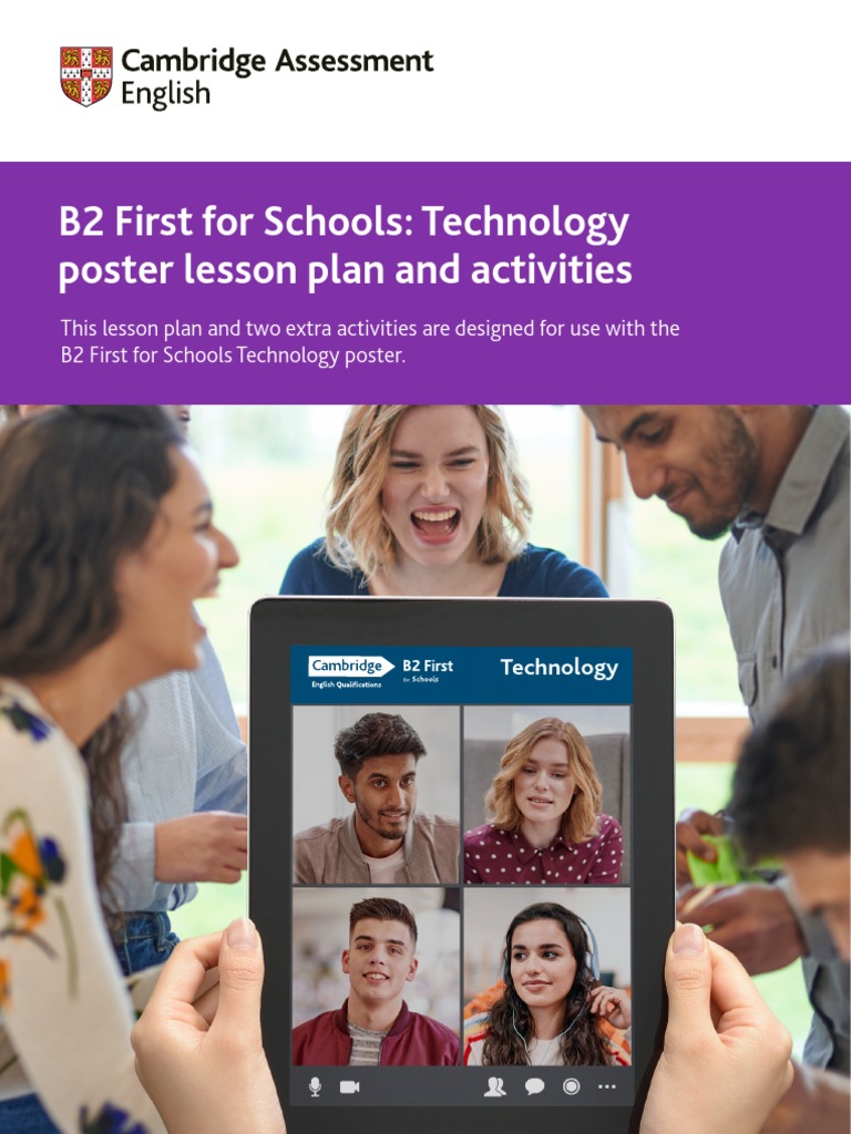 b2 First For Schools Class Lesson Plans Technology | PDF | Lesson Plan ...