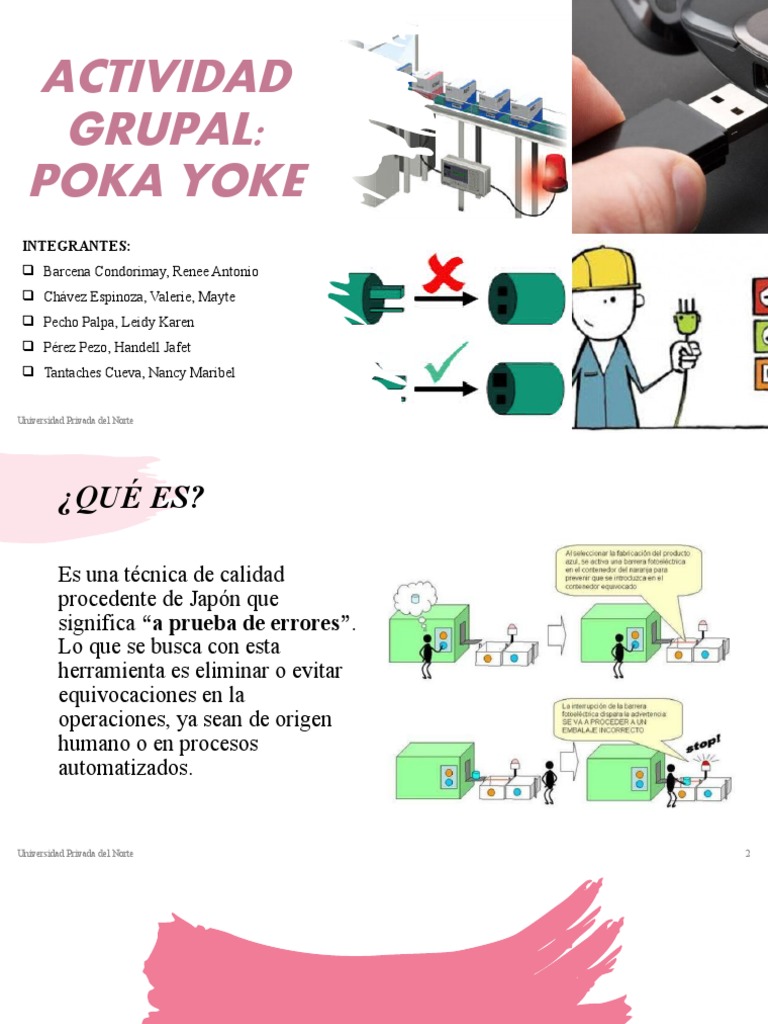 Ejemplos de Poka Yoke en Calidad | PDF