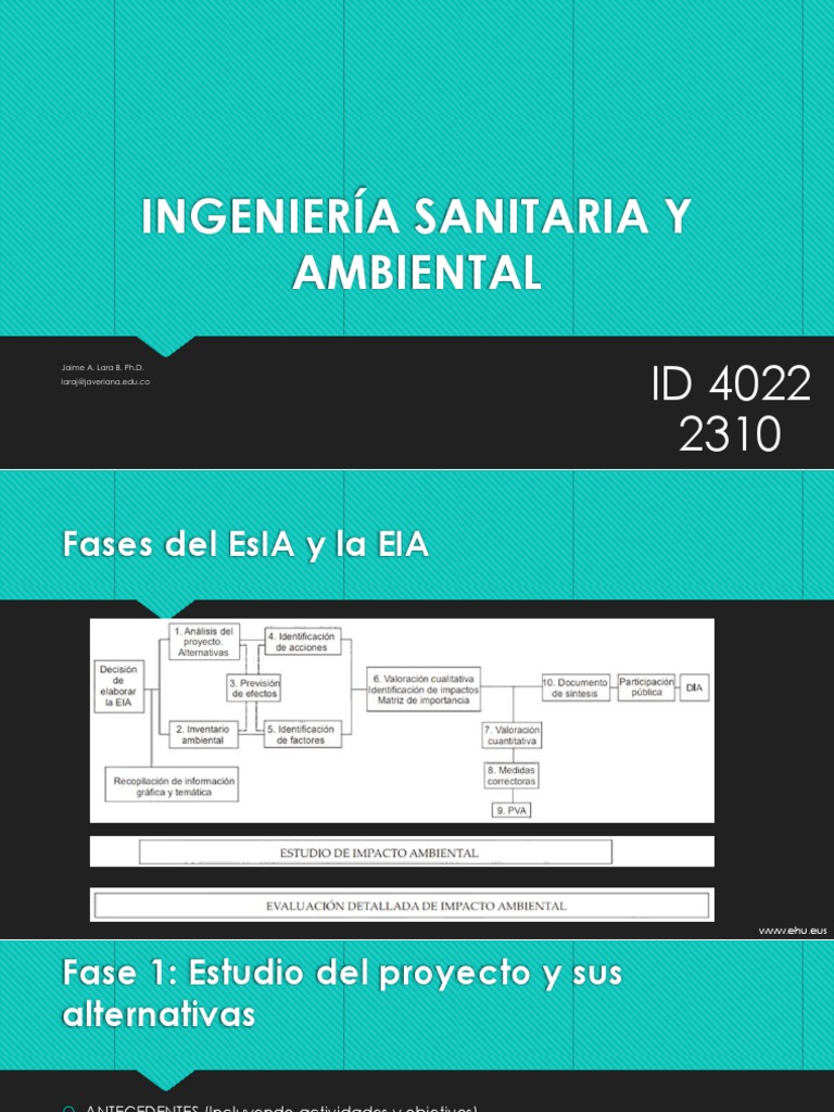 Eia2 | PDF | Evaluación de impacto ambiental