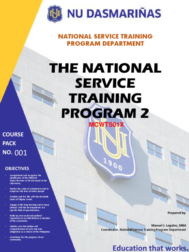 CM - 001 - NSTP2 - NSTP Orientation (Student Copy) | PDF | Volunteering