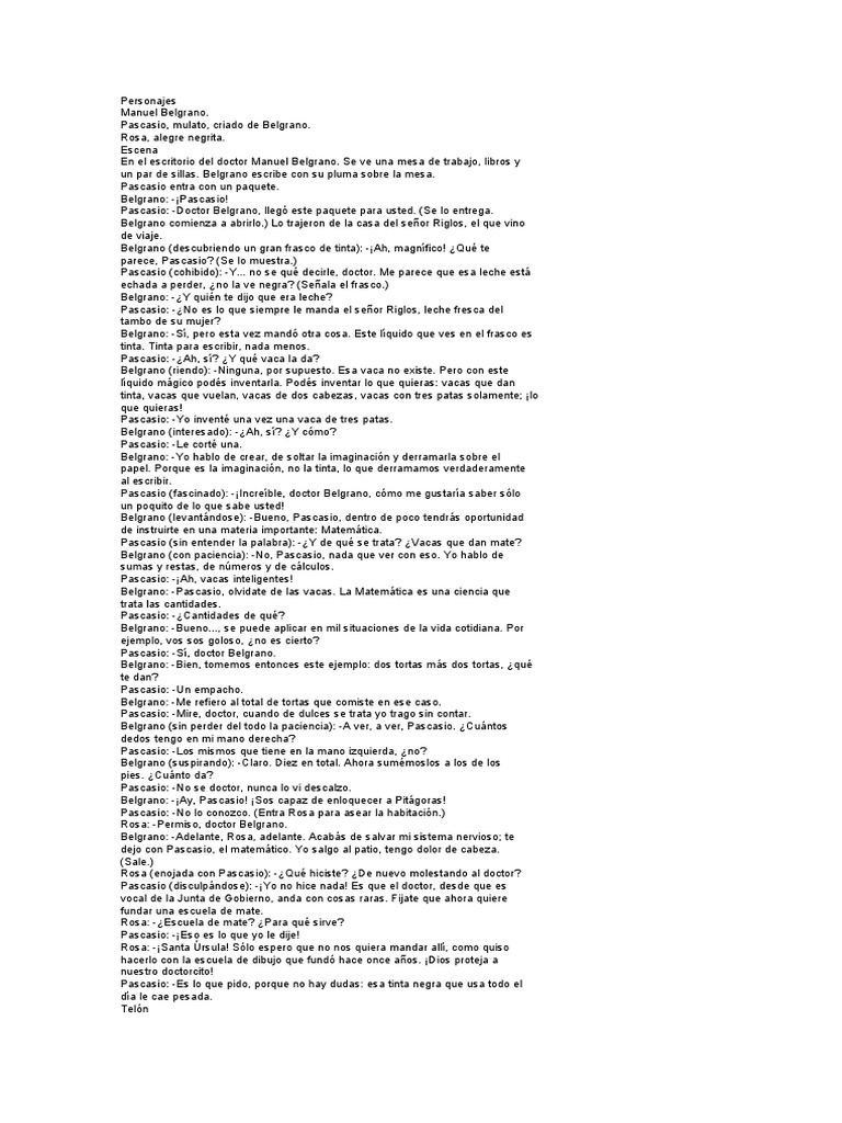 Personajes PDF