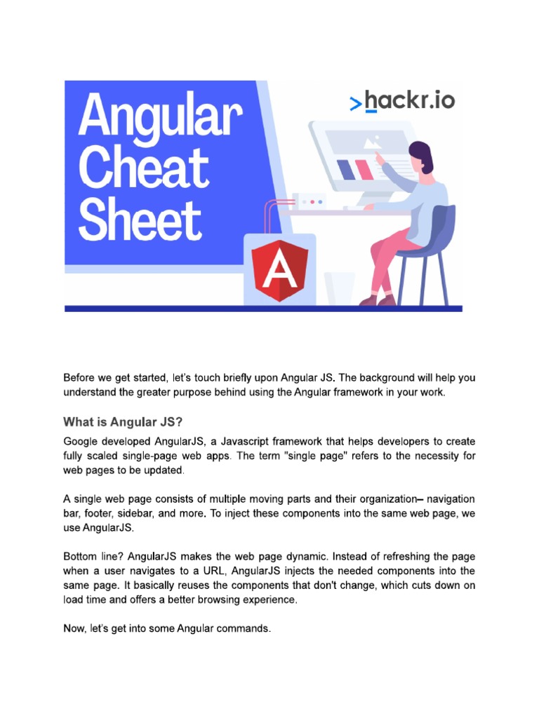 Angular Cheat | PDF