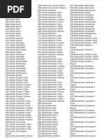 Números en Letras Del 1 Al 500 | PDF