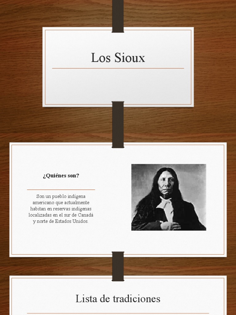 Tradiciones y Cultura del Pueblo Sioux | PDF