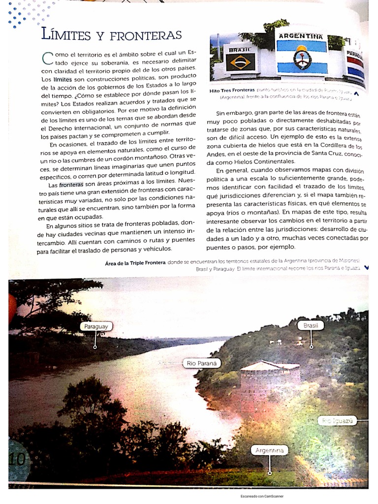 Limites y Fronteras | PDF