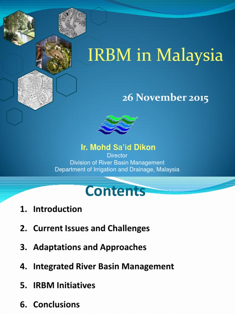 IRBM Overview and Challenges in Malaysia | PDF | Water Pollution ...