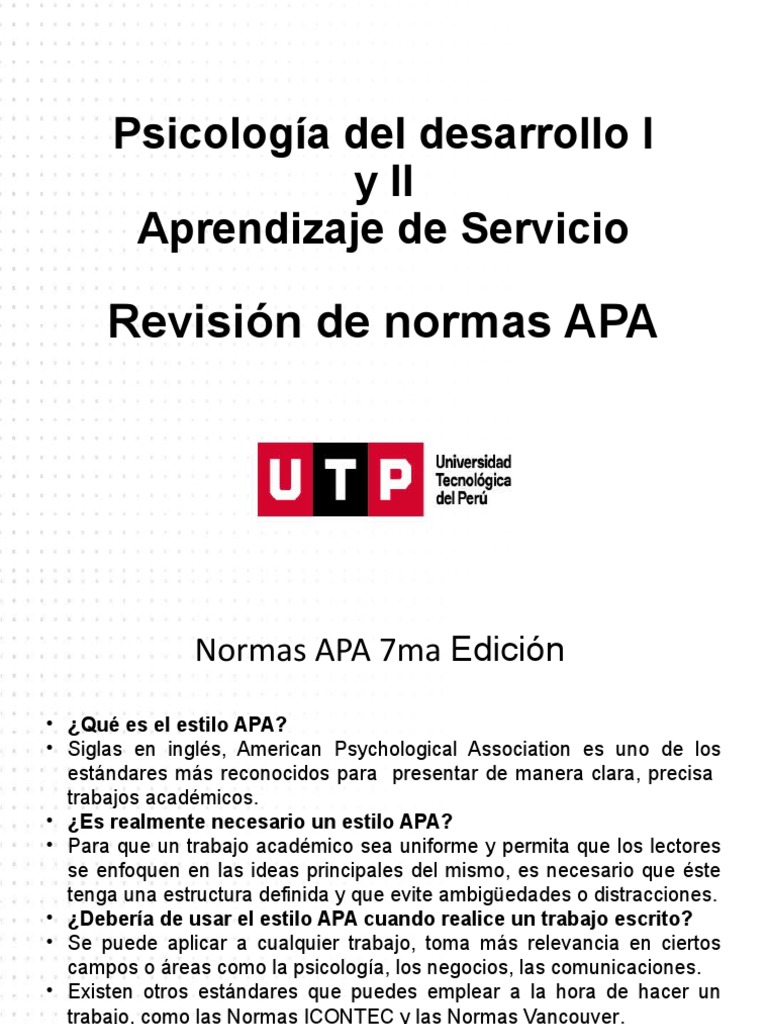 Normas APA 7ma Edición: Guía Completa | PDF