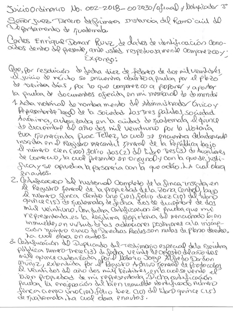 Prueba de Documentos | PDF