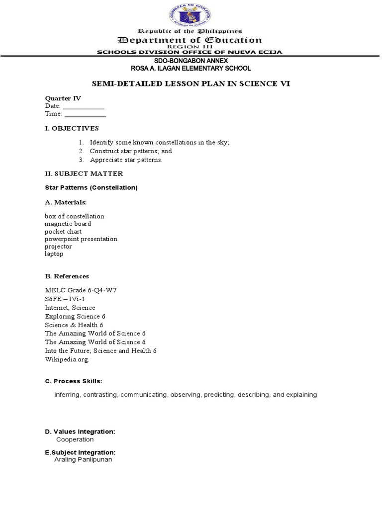 Semi-Detailed LP-COnstellation | PDF | Astronomical Objects | Constellation