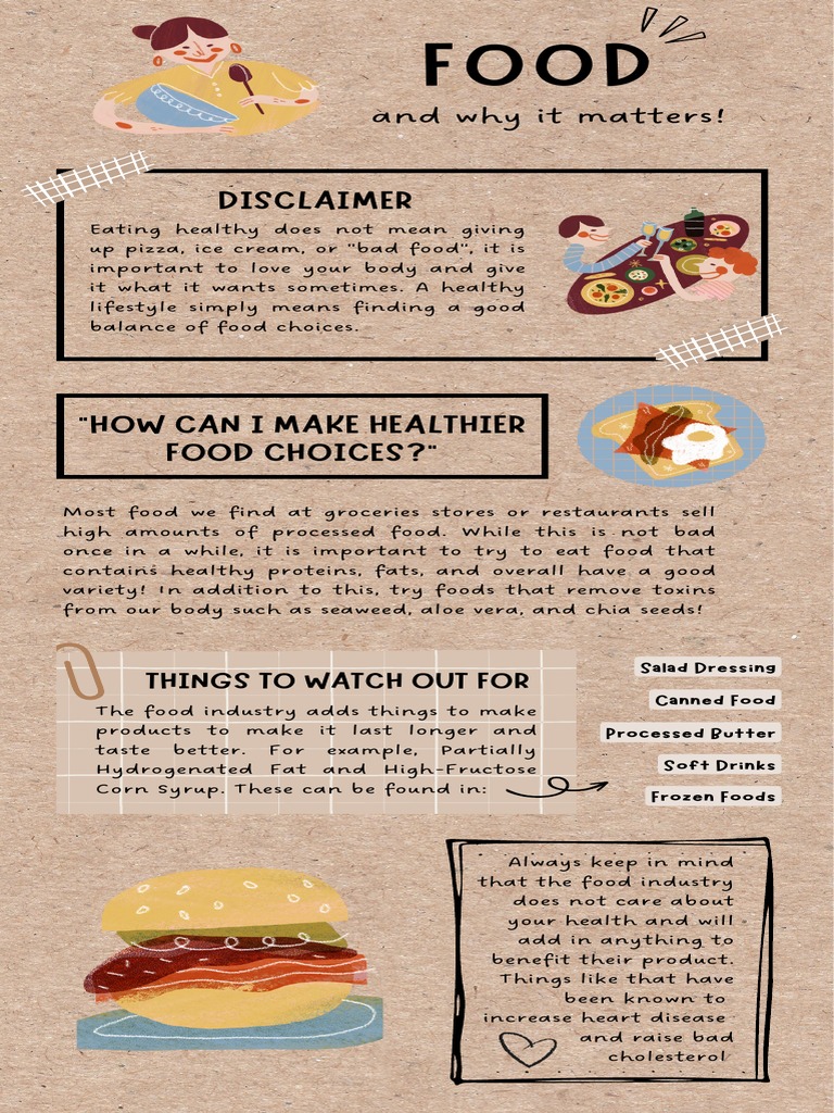 Healthy Food Choices for Better Living | PDF | Healthy Diet | Nutrition