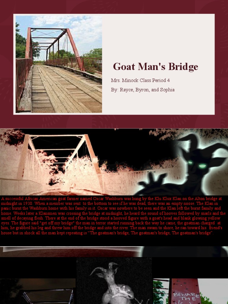The Goatman's Bridge | PDF