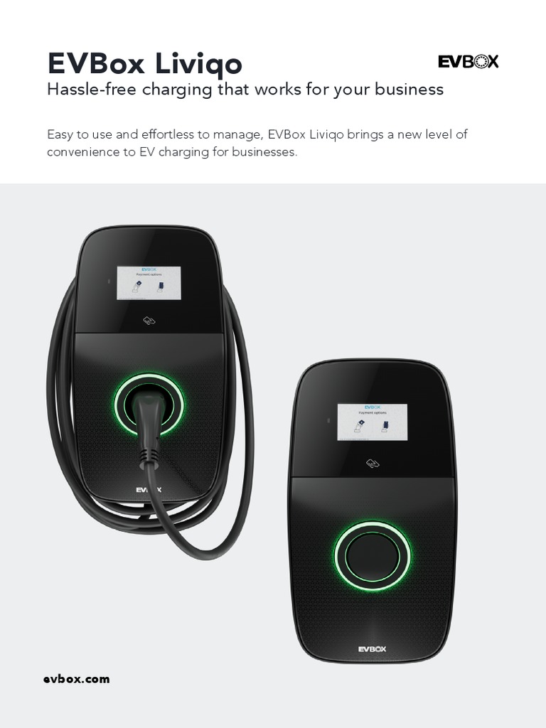 EVBox Liviqo Datasheet - INTL | PDF | Electrical Connector | Electrical ...