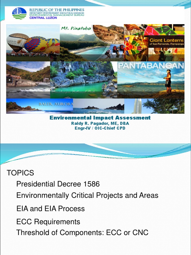 PD1586 EIS Law | PDF | Environmental Impact Assessment | Natural ...
