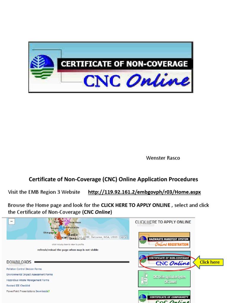CNC OnlineApplication | PDF