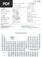 Data Sheet - OCR (A) Chemistry AS-level | PDF | Chemical Substances ...