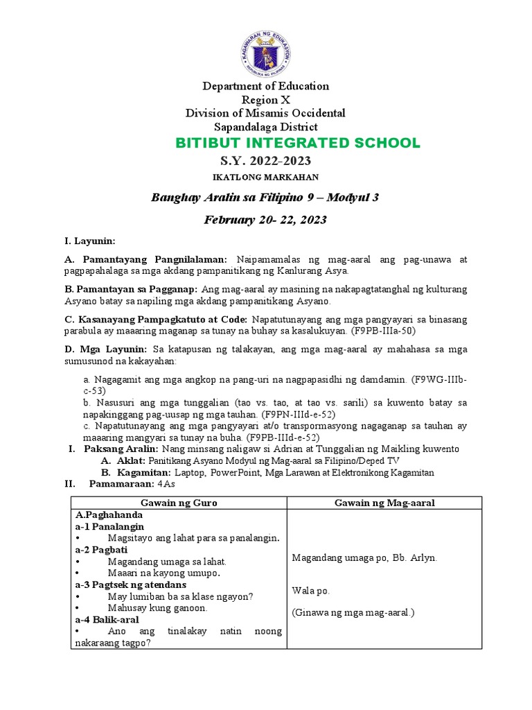 DLP - Maikling Kuwento | PDF