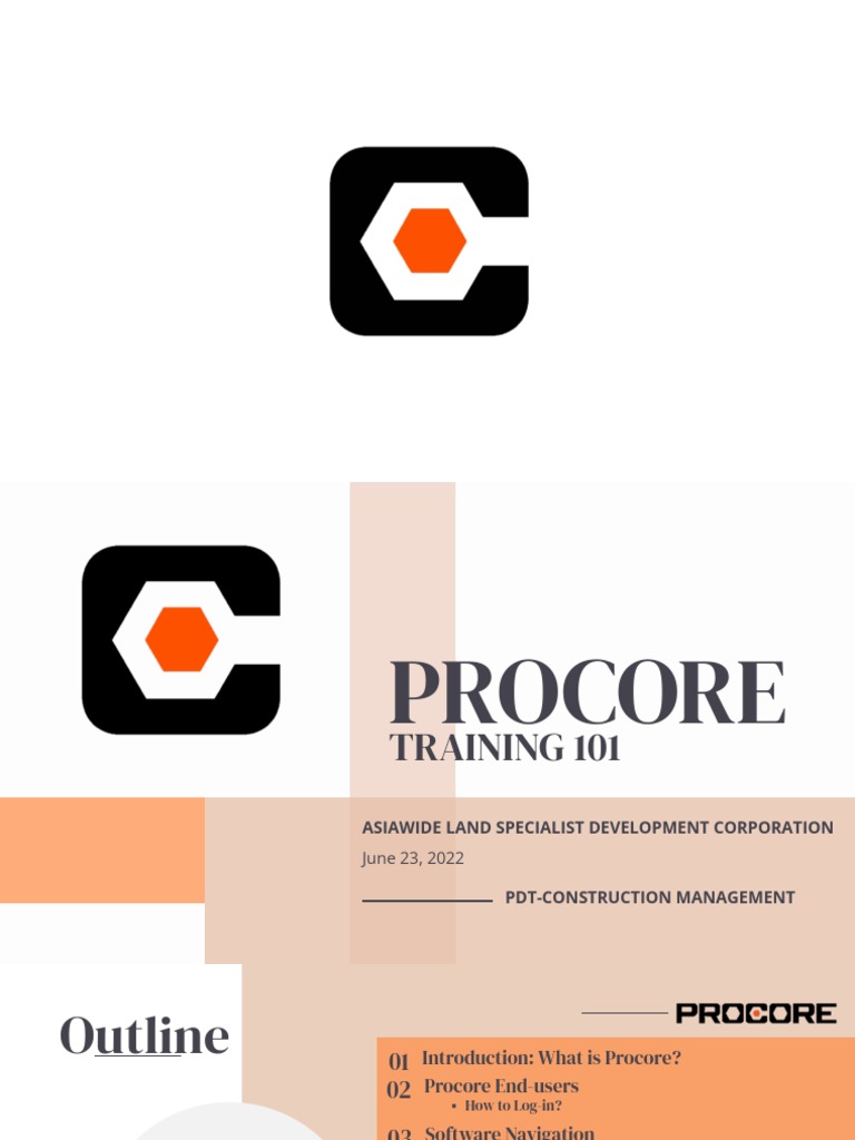Procore Training | PDF | Project Management | Information Technology ...