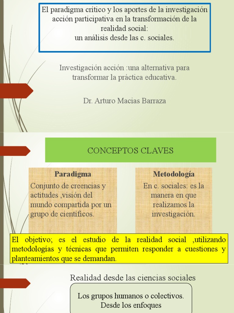 El Paradigma Crítico y Los Aportes de La | PDF | Paradigma | Teoría
