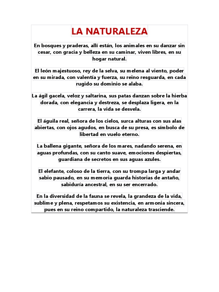 Belleza y Grandeza de la Naturaleza | PDF | Hogar, jardinería y bricolaje