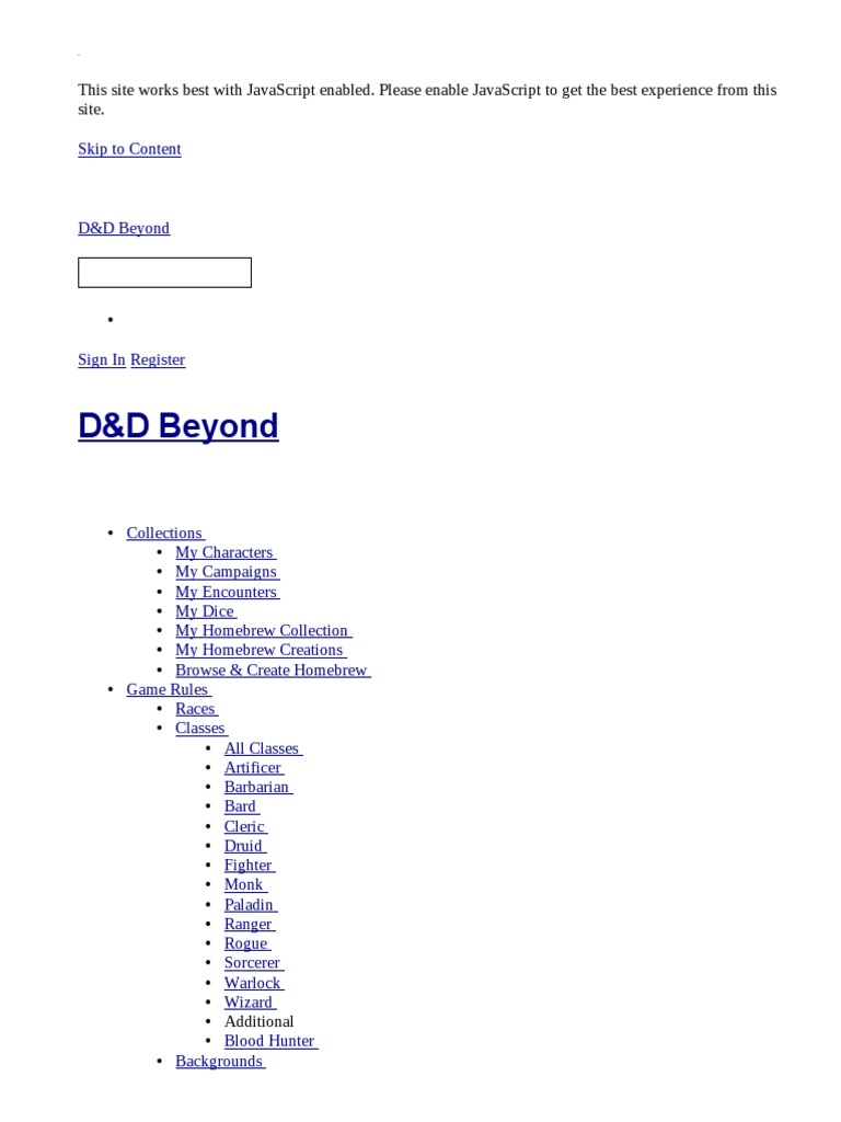 Itens e Arte de Monstros - Artes e Ofícios - D&D Beyond Geral - Fóruns ...