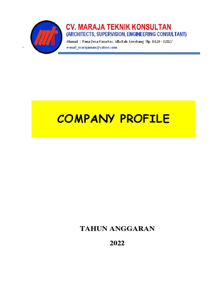 Company Profile CV - Maraja 2022 | PDF