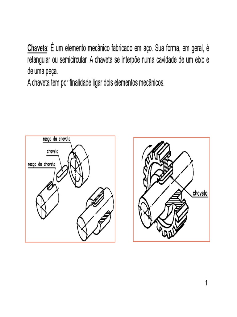 Aula8 Chavetas | PDF
